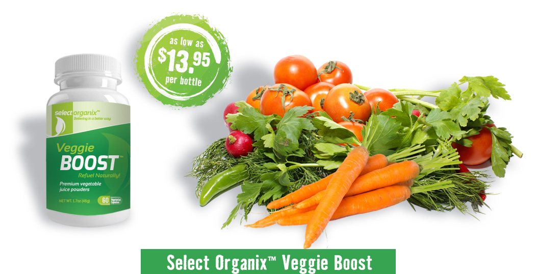 Select Organix Veggie Boost | Select Organix™